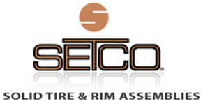 SETCO Solid Tire & Rim Assembly. United States,Oklahoma,Idabel, Tire ...