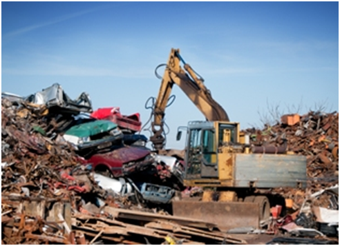 Import duty on metal scrap batters recyclers in India