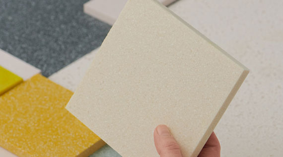 The new Durat Plus contains up to 80% recycled materials