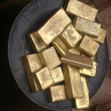 Raw Unprocessed Gold Bars And Rough Uncut Diamond - #SELL15483